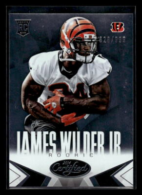 2014 Panini Certified #131 James Wilder Jr. Rookie 828/999 Cincinnati ...