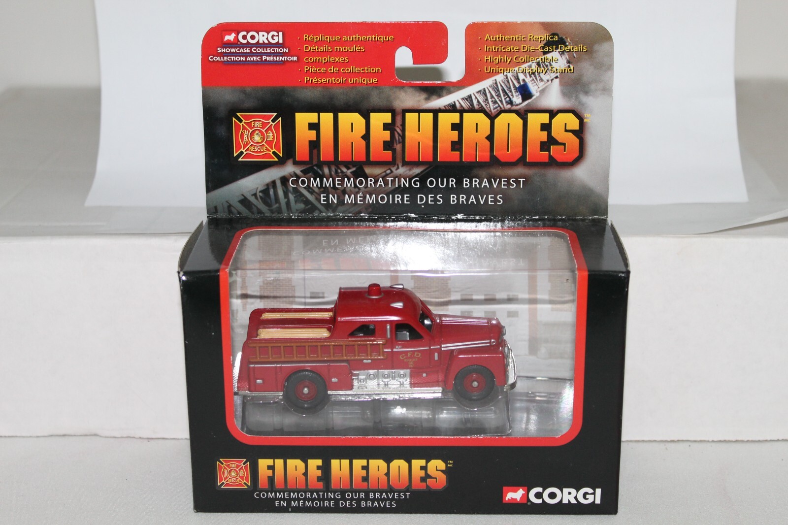 CORGI Fire Heroes C.F.D. Engine Co. 20 Seagrave 70th Anniversary | eBay