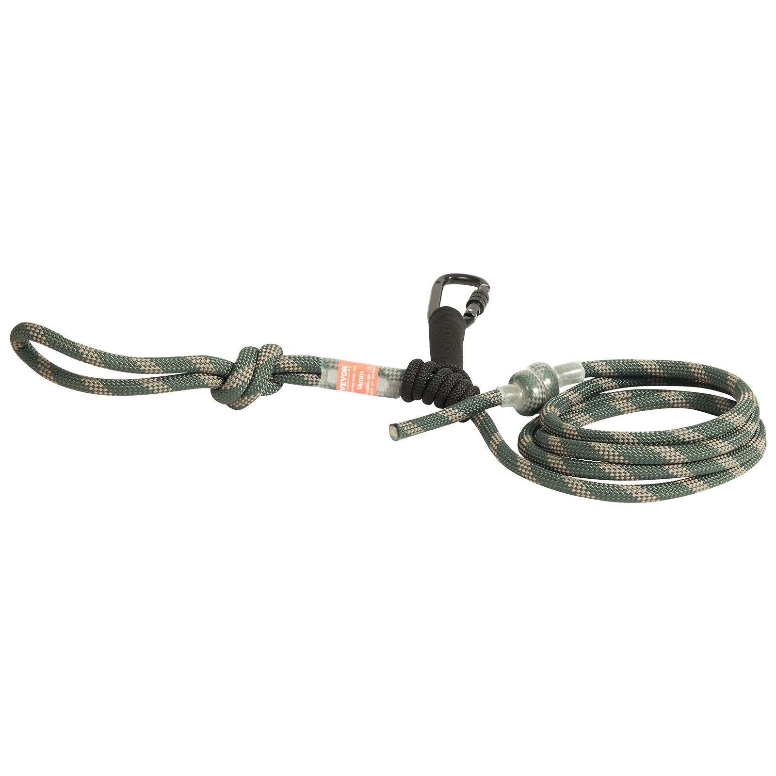 VEVOR Tree Stand Safety Rope 9 ft/27.43m Treestand Lifeline Rope 0.6 ...