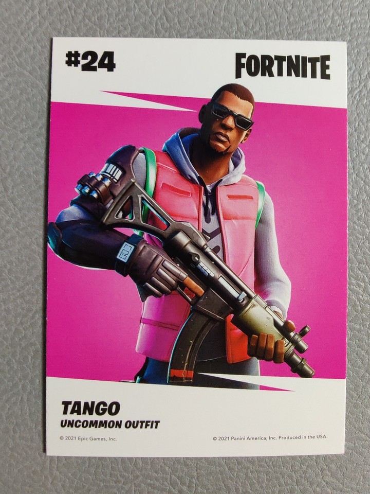 Tango #24 Uncommon Outfit | NM/M | 2021 Fortnite Series 3 Panini | eBay