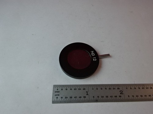 NEUTRAL DENSITY FILTER ND12 MICROSCOPE PART OPTICS AS IS &87-21 | eBay