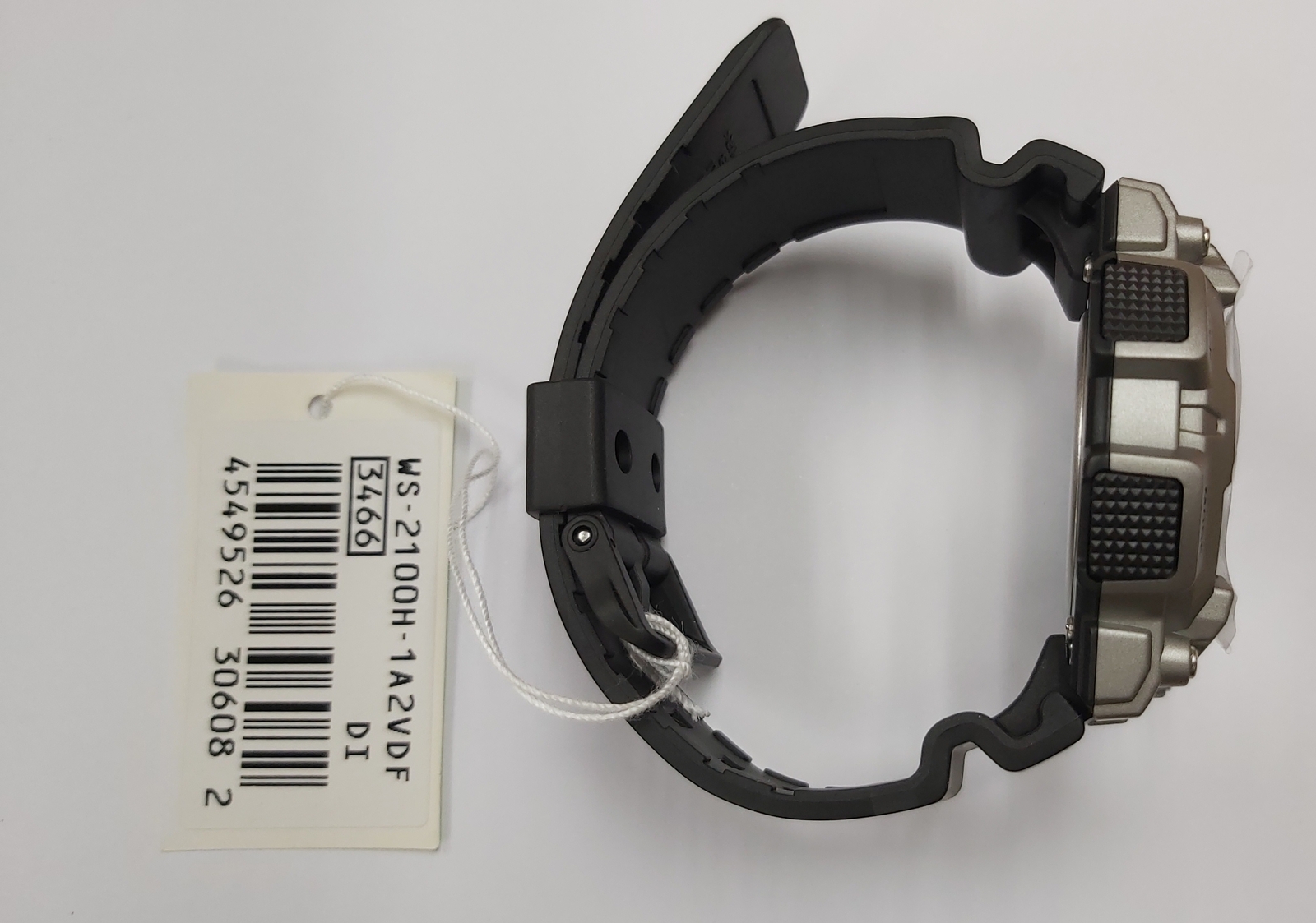 Casio WS-2100H-1A2V, 48mm Step Tracker Watch, 100 Meter WR, 200 Lap ...