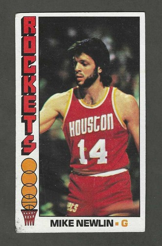 1976-77 TOPPS MIKE NEWLIN #139 HOUSTON ROCKETS | eBay