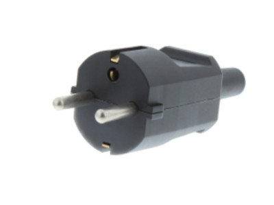 Kaiser Rewireable 2 pin Screw Terminal EU Schuko Plug 16A EUROPEAN TOP ...