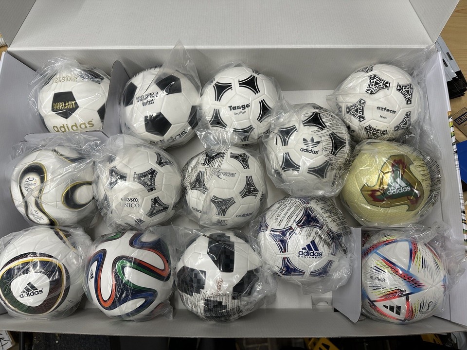 Adidas FIFA Historical World Cup Mini Soccer Ball Set 14pc Football | eBay