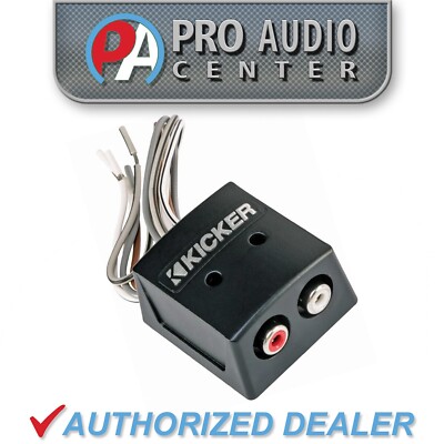 46KISLOC KICKER Speaker Wire-to-RCA Line-Out Converter 2 Channel LOC | eBay
