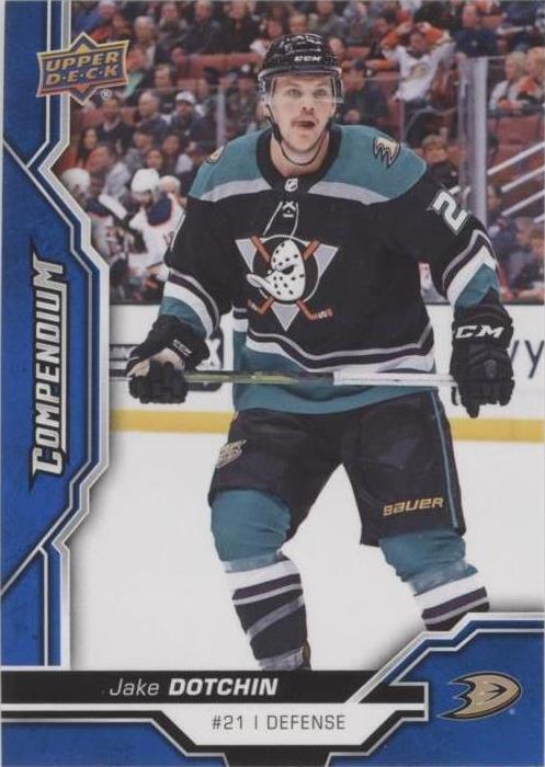2018-19 Upper Deck Compendium - Jake Dotchin #459 Blue for sale online ...