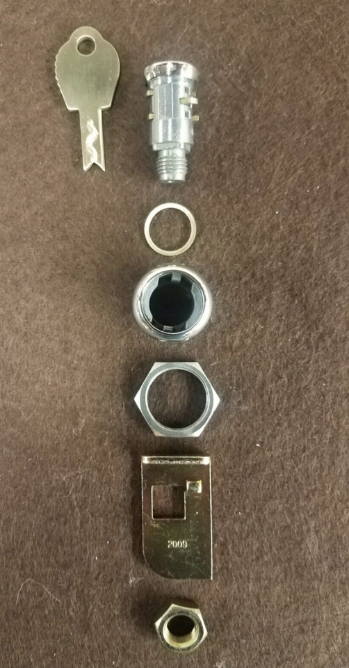 NEW DUNCAN 60/76/90 PARKING METER SERVICE LOCK ASSEMBLY W/ MATCHING ...