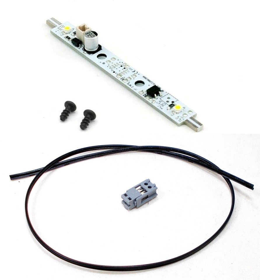 LED LIGHT KIT DC 7/24V FOR LGB CARS G SCALE TRAINS WITH 2 MOUNTING ...