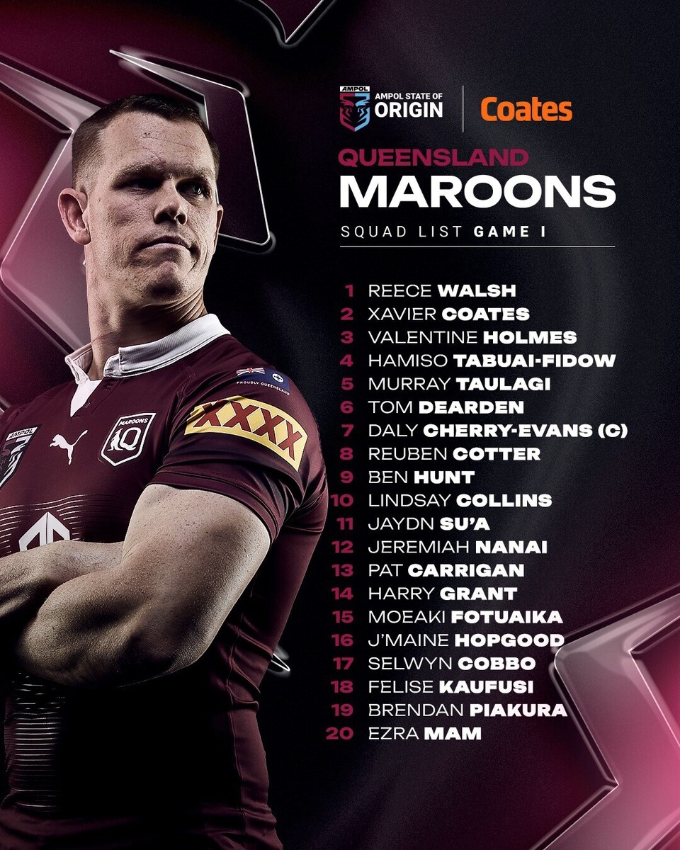 Qld State Of Origin Logo The First Nations Talent Selected For NSW And