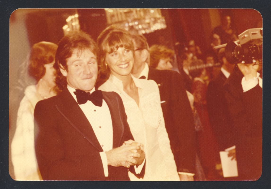 Robin Williams And Valerie Velardi