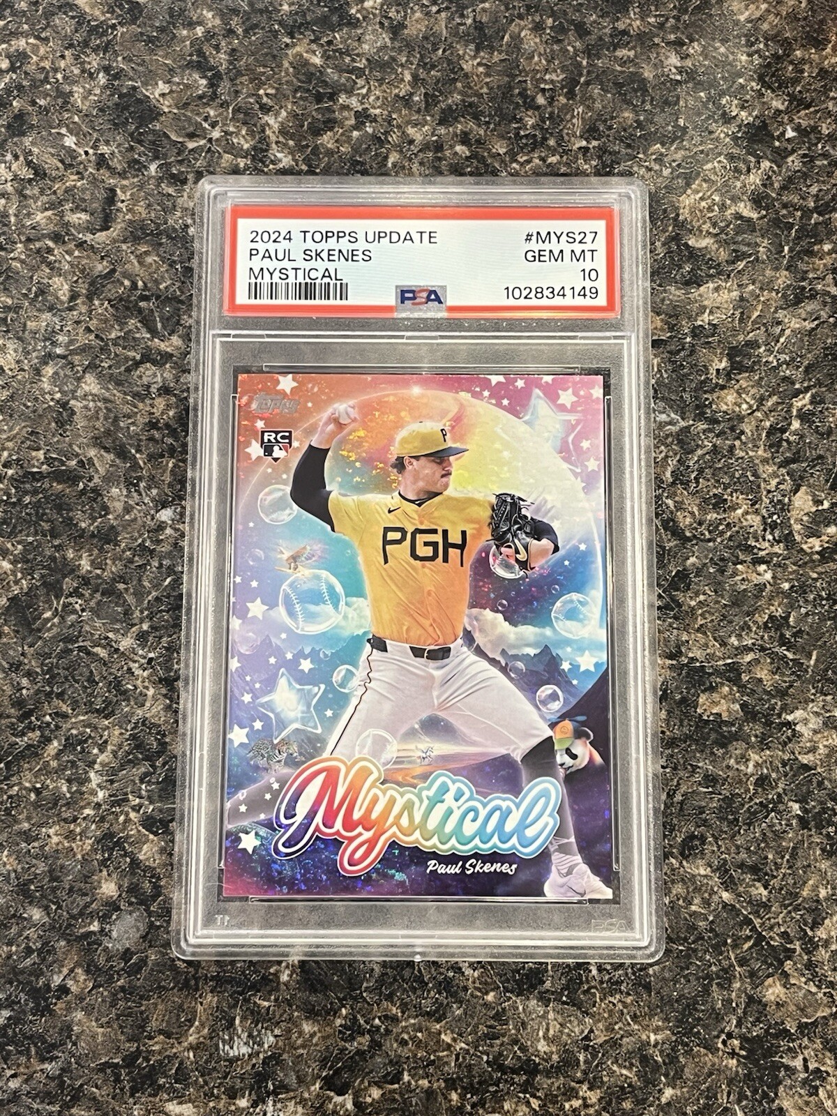 Paul Skenes 2024 Topps Update #MYS-27 Mystical Price Guide - Sports ...