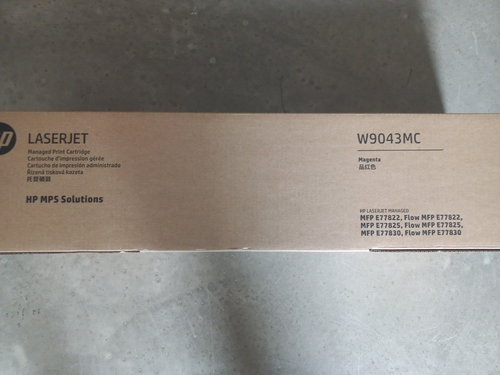 Genuine HP W9193MC W9043MC MAGENTA Toner - MPS LJ FLOW E77822 E77825 ...