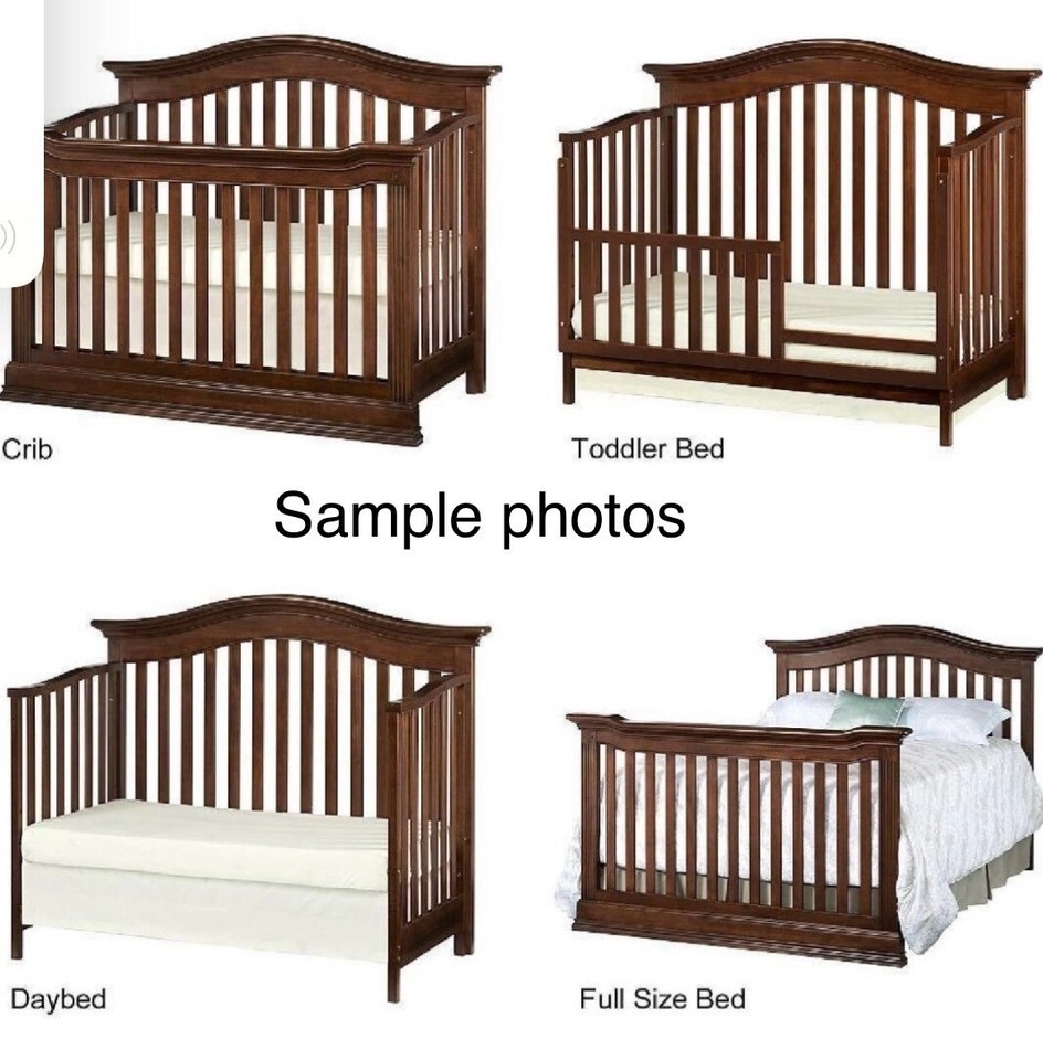 Baby Cache 4 in 1 Lifetime Crib/Full Sz Bed Limited Edition Heritage ...