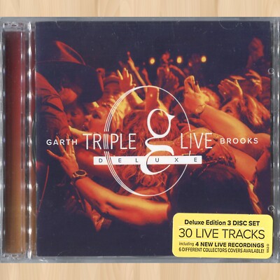 The Barn Cover---- GARTH BROOKS Triple Live DELUXE 3-CD All American ...