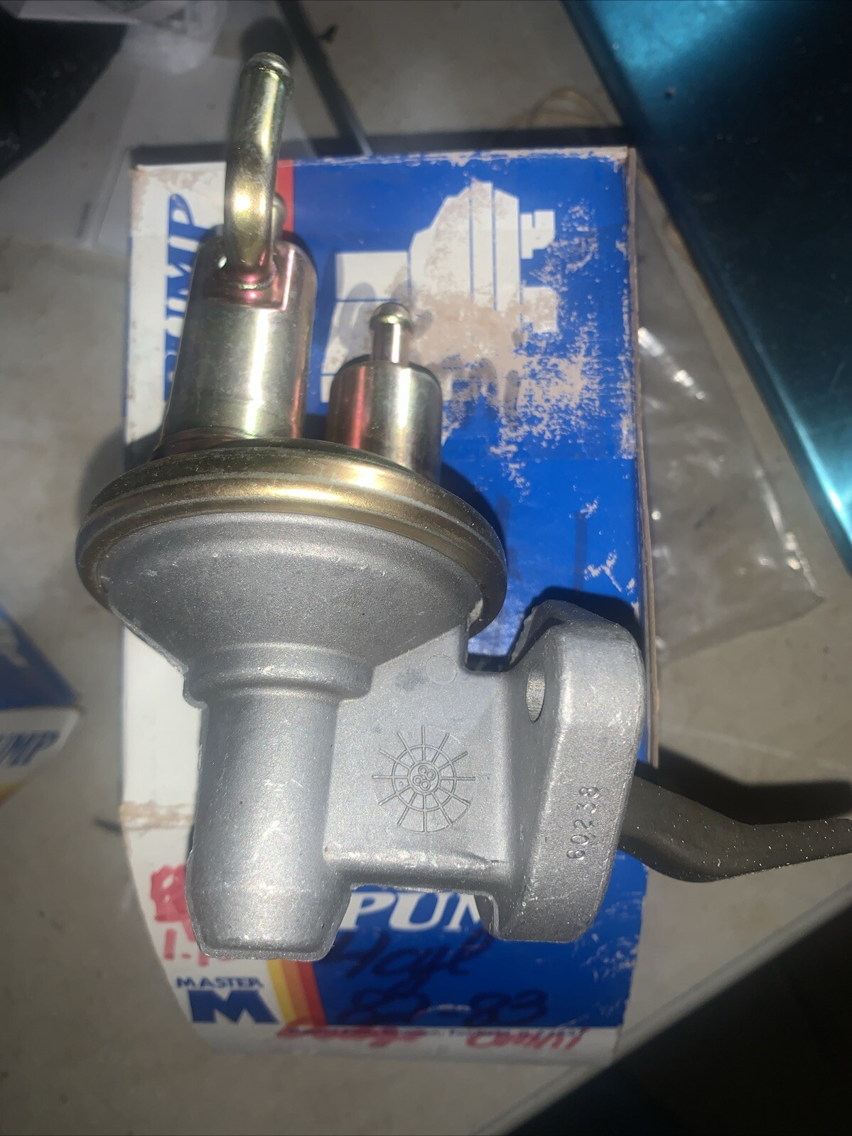 Master mechanical fuel pump 602384 cycle Dodge Omni 82–83 1.7L/Ply ...