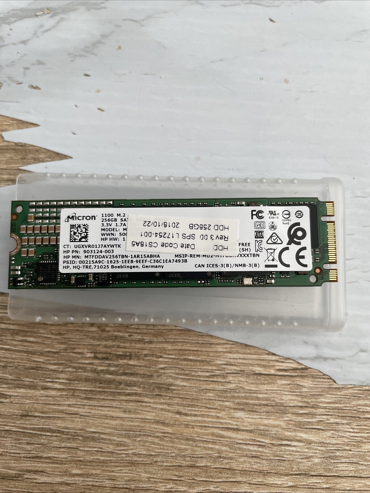 Micron MTFDDAV256TBN 256 GB,Internal,M.2 2280 Solid State Drive ...