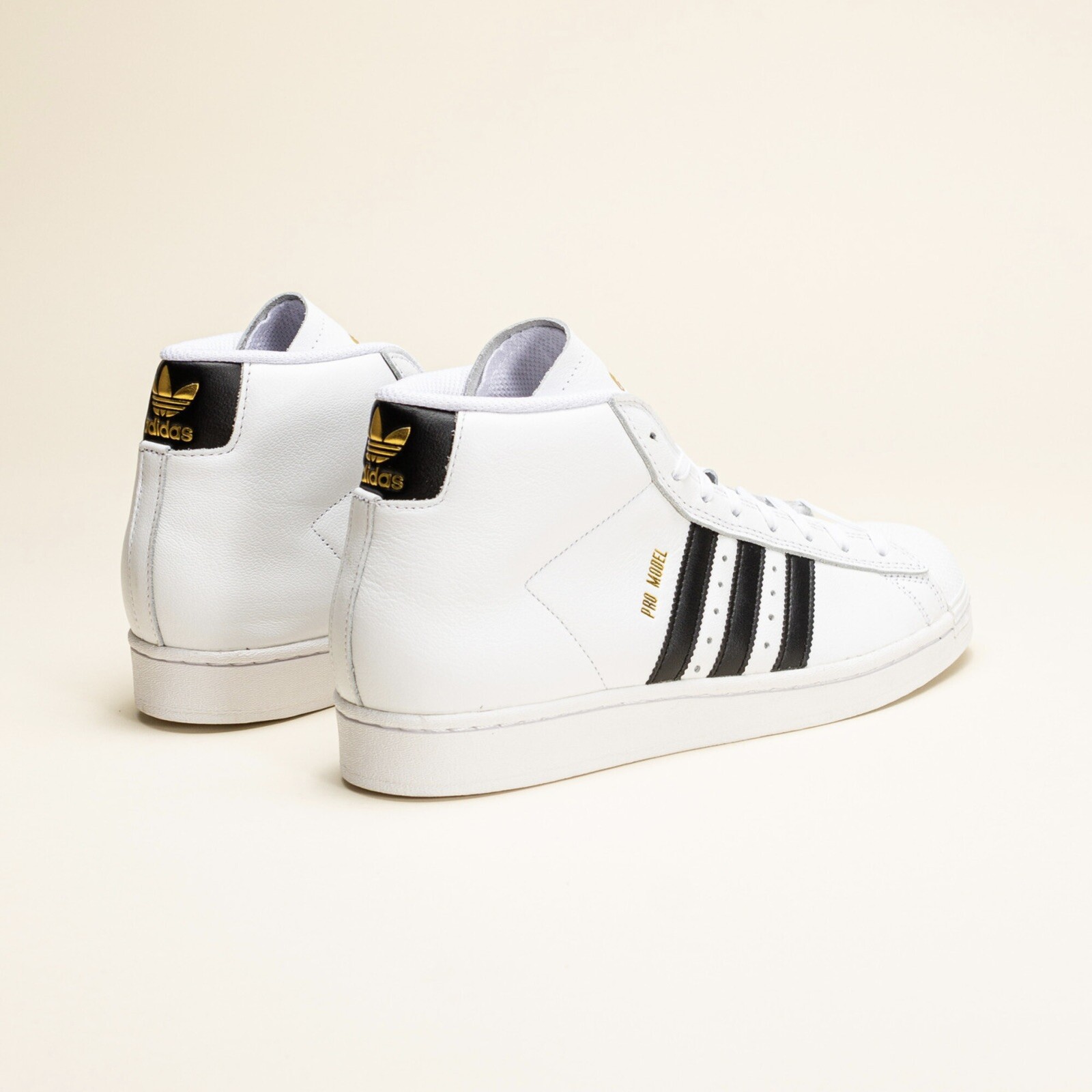 Adidas Pro Model Adv Men's Sneaker White Basketball Shoe Shell Toe ...