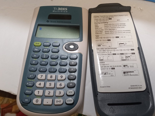 Texas Instruments TI-30XS MultiView Scientific Calculator - Blue ...