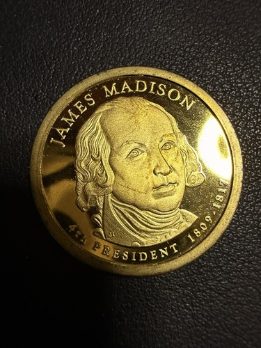 2007-S JAMES MADISON Presidential $1 Dollar PROOF Coin D29 | eBay