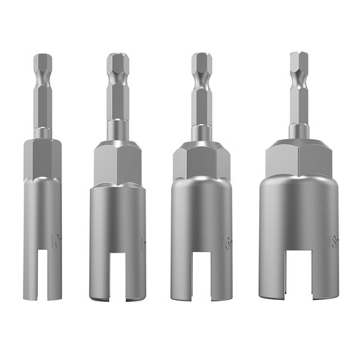 1/4" hex shank nut driver power wing nut drill bit socket tool drive ...