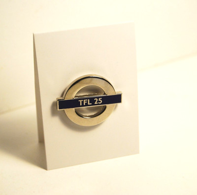 BRAND NEW / UNUSED - TFL 25 - PIN BADGE - STAFF ISSUED - LONDON ...