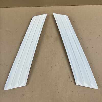 79-86 Mustang Coupe Quarter Window Sail Panels Louvers Trim Notchback ...