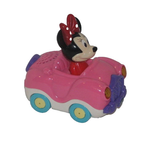VTech Disney Go! Go! Smart Wheels Pink Minnie Mouse Car Lights Sounds ...