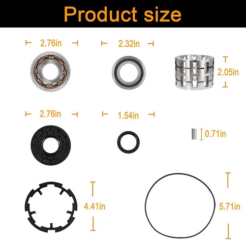 For Polaris Ranger RZR 570/800/900 Front Diff Rebuild Kit Sprague ...