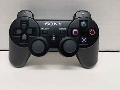 Sony Playstation 3 PS3 Sixaxis Controller Black Genuine CECHZC1U OEM ...