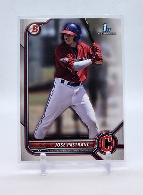 2022 Bowman Baseball Prospect JOSE PASTRANO 1st Bowman GUARDIANS #BP-21 ...