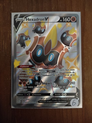 Carte Pokémon Hexadron V SV115/SV122 Epée & Bouclier Déstinées ...