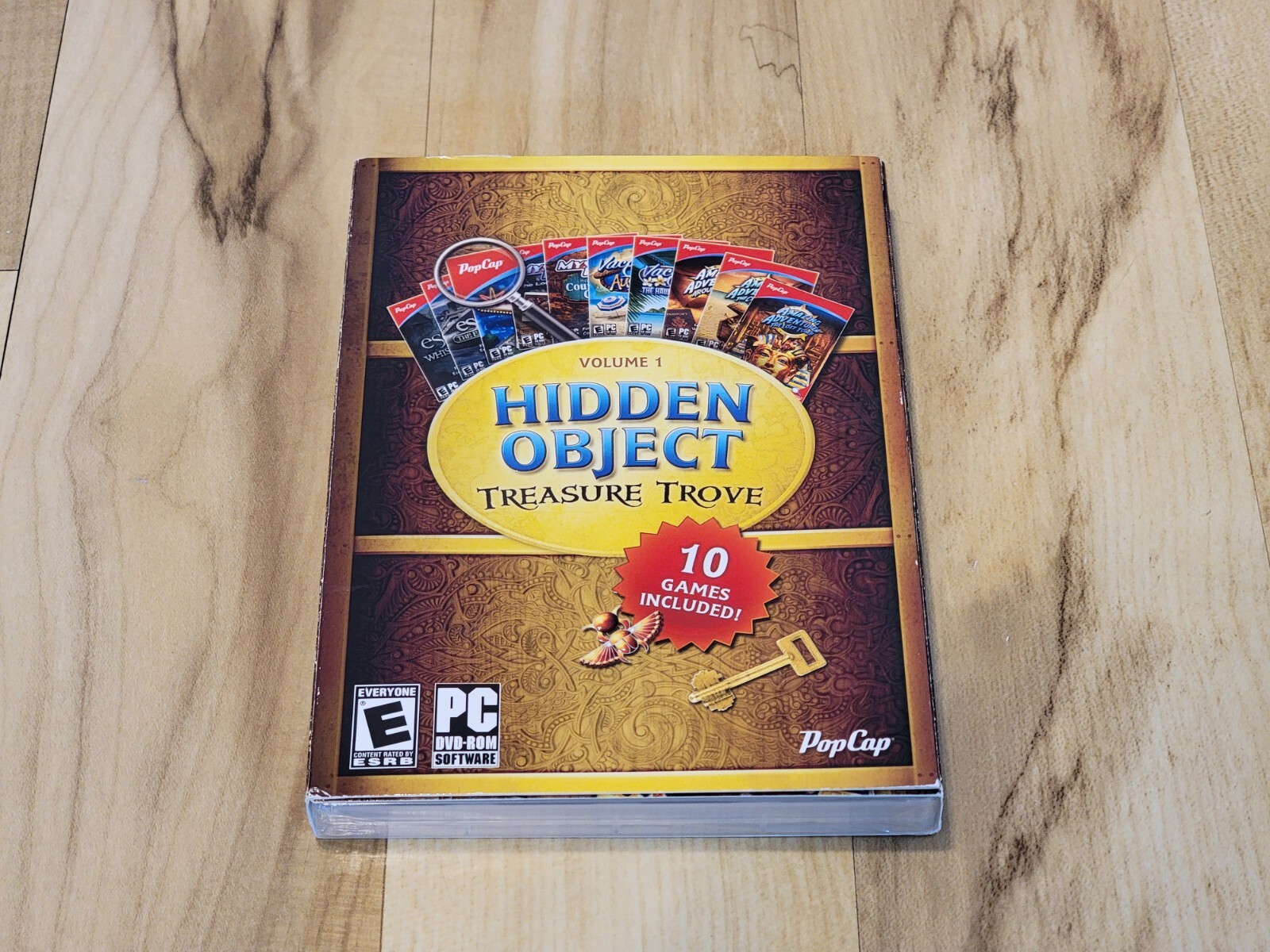 Hidden Object Treasure Trove Vol. 1 NEW SEALED PopCap 10 PC Games ...