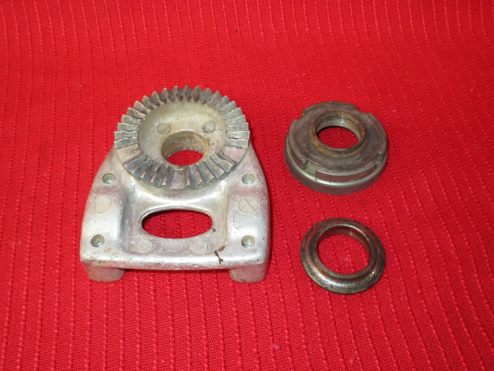 Honda C90 CT90 front steering stem handlebar holder clamp # 53132102000 ...