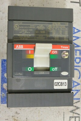 ABB SACE Tmax T2S 25 amp 480 volt 3 pole 35kA Circuit Breaker TESTED | eBay