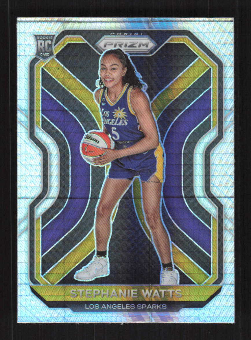 Stephanie Watts RC 2021 Panini Prizm WNBA Prizms Hyper Los Angeles ...