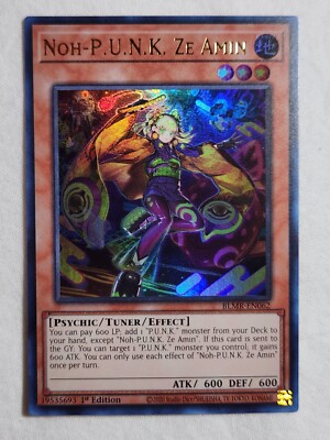 Noh-P.U.N.K. Ze Amin - BLMR-EN062 - Ultra Rare - 1st Edition - Yugioh ...