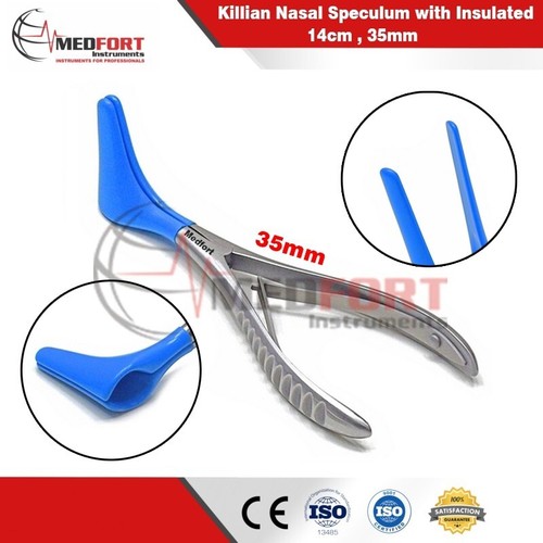 Killian Nasal Speculum With Insulated 14cm, 35mm Premium Quality ...