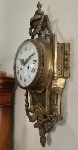 Antique Bronze French Clock With Chime Exquisitely Detailed - Gift idea ...