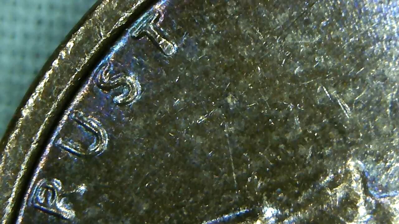 1972 LINCOLN ERROR CENT DOUBLE DIE OBVERSE FS 104 MS NICE LUSTER GREAT ...