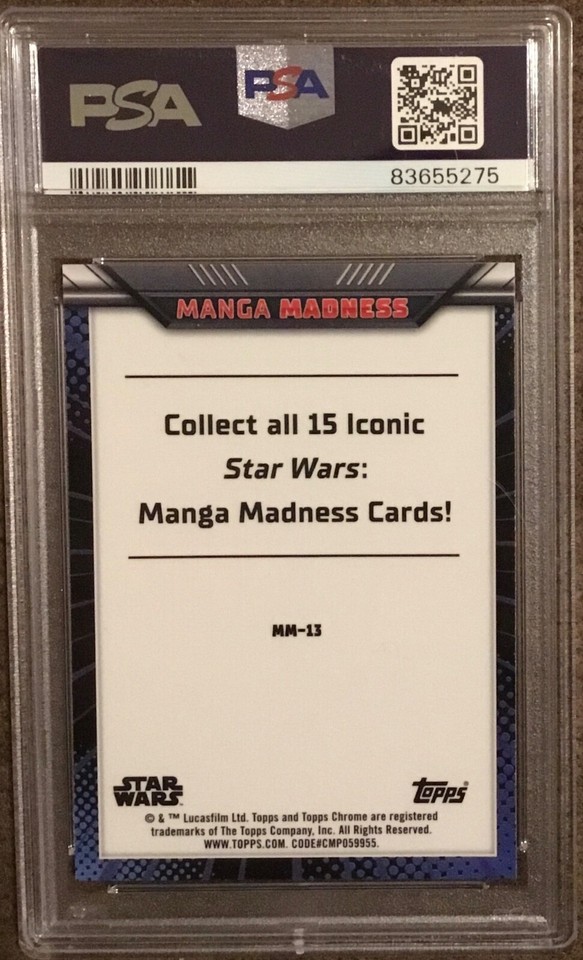 2023 Topps Chrome Star Wars MANGA MADNESS #MM13 MM-13 PSA 10 | eBay
