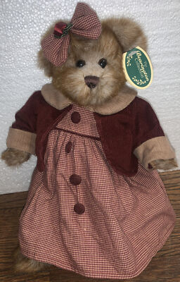 Bearington Bears "Tracy" 14" Plush Collector Bear- #1178- 2001 With ...
