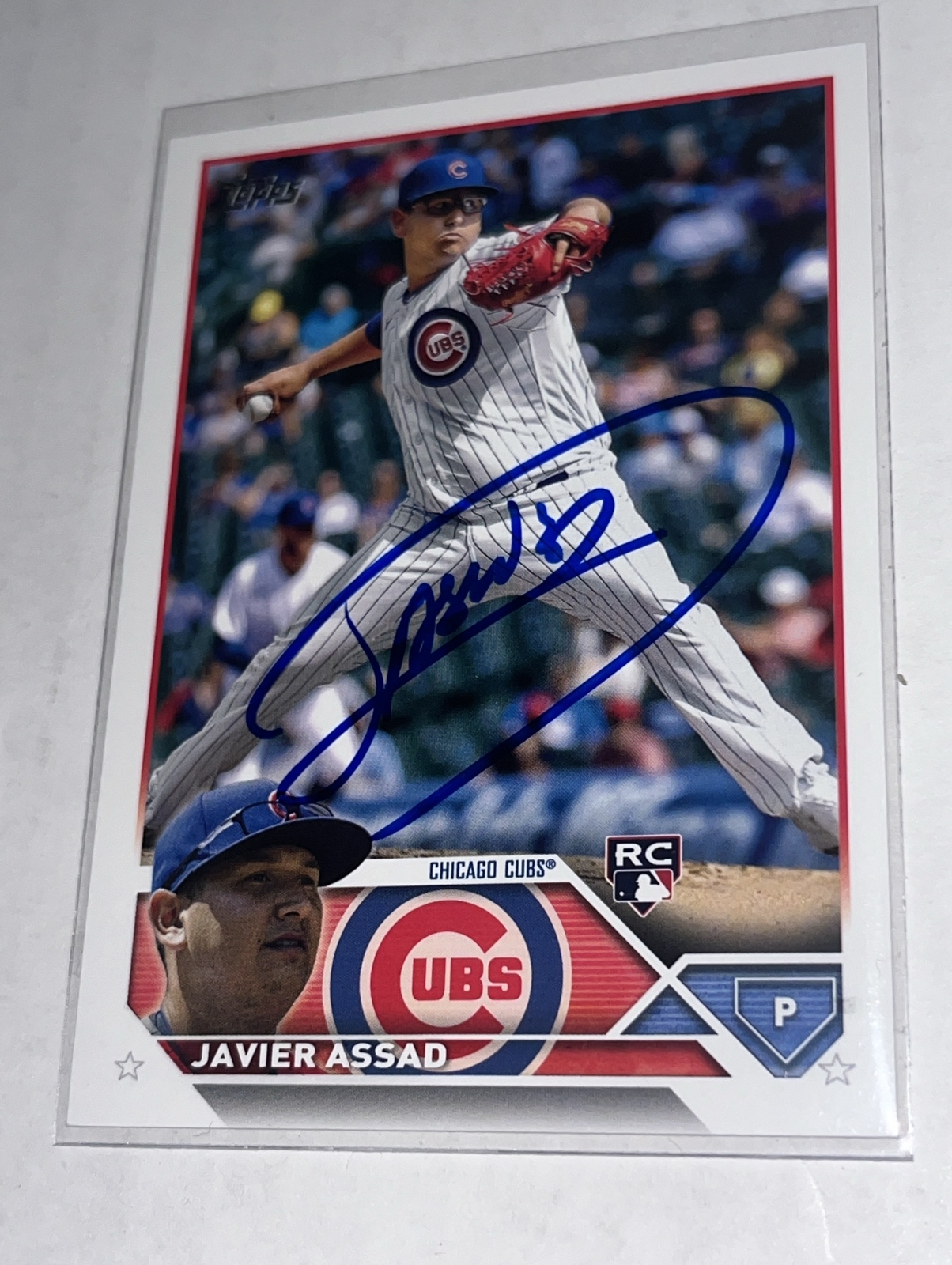 2023 TOPPS JAVIER ASSAD Chicago CUBS AUTOGRAPHED SIGNED CARD RC | eBay