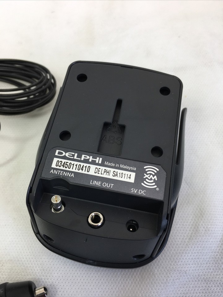 XM Delphi MYFI XM2GO 1 Car Dock Cradle SA10114 Pre-Owned Antenna ...