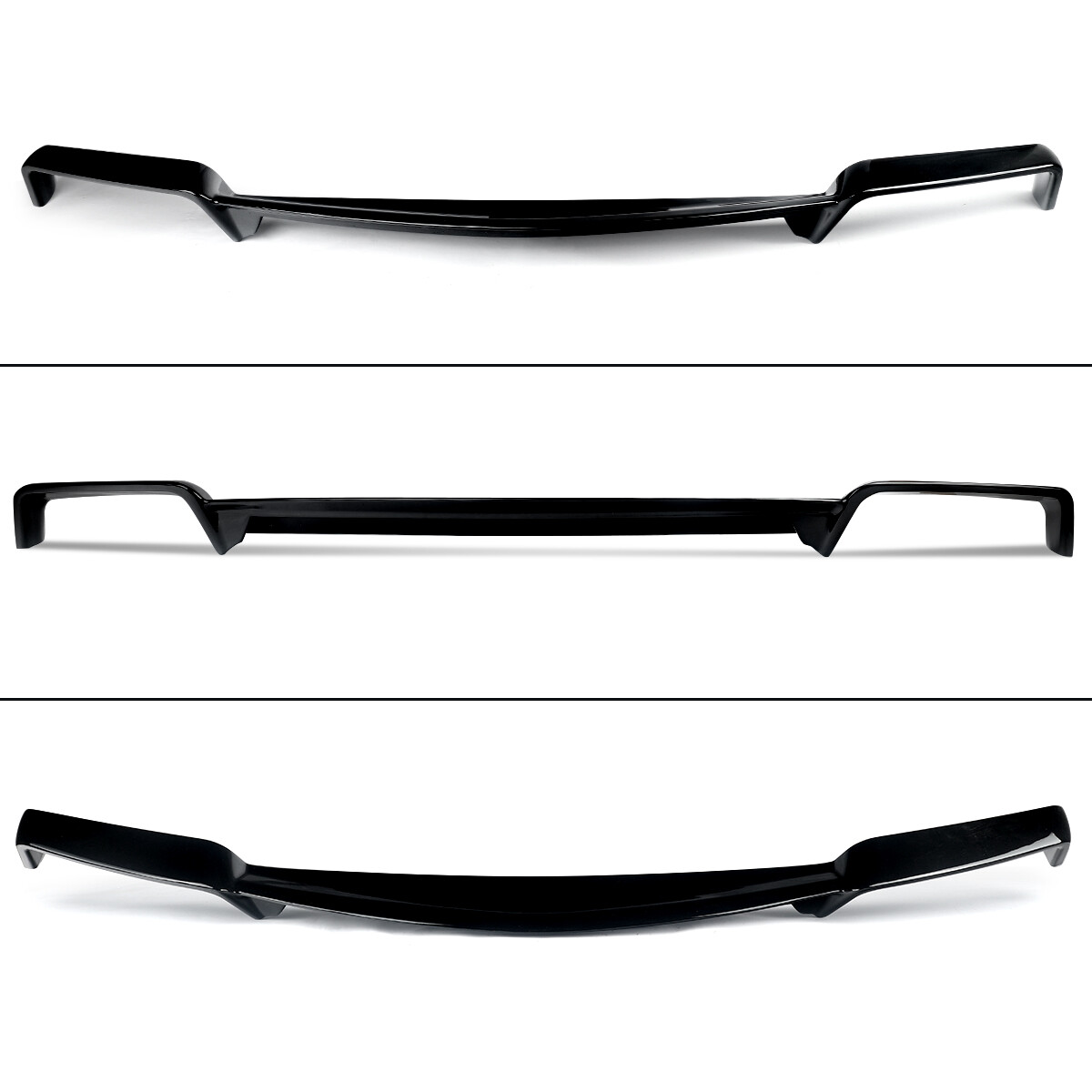 PAINTED BLACK FOR 2014-2019 CHEVROLET CORVETTE C7 High-Rise Style Rear ...