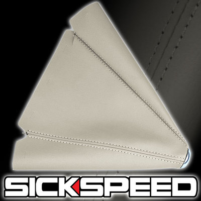 TAN NAUGAHYDE SHIFT BOOT FOR M/T MANUAL SHIFT GEAR SHIFTER COVER ...