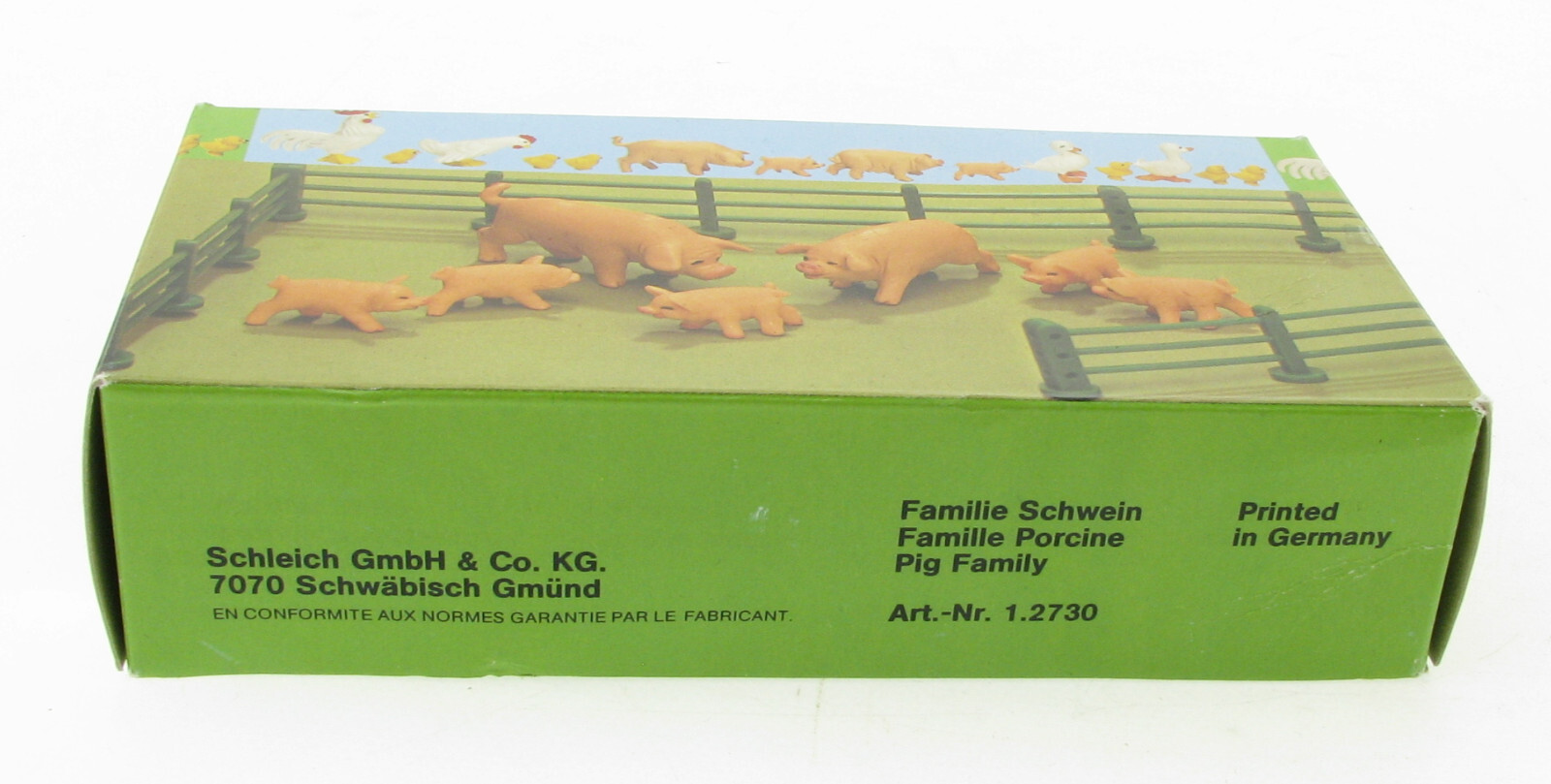 SCHLEICH 12730 Familie Schwein + Zaun in OVPBauernhof Tierfamilie Pig ...