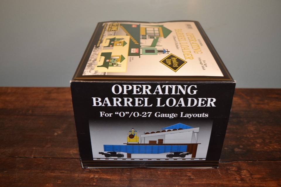 K Line Electric Trains Reading Co Operating Barrel Loader K-0124 RDG ...