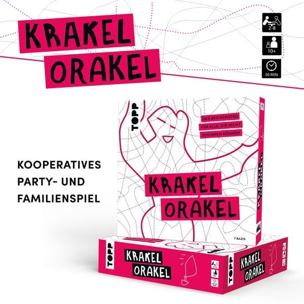 Krakel Oracle - The Drawing Game for Anyone Who Can't Draw Works Erke ...