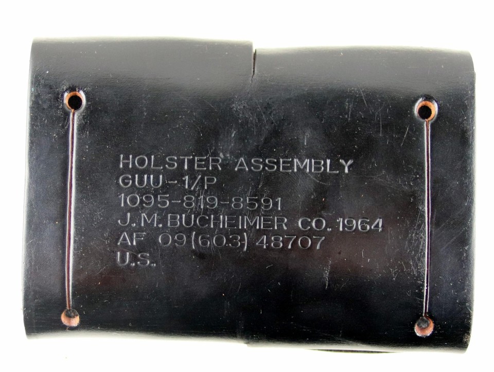 Vintage US Military Leather Ammo Pouch Holster Assembly J.M. Bucheimer ...